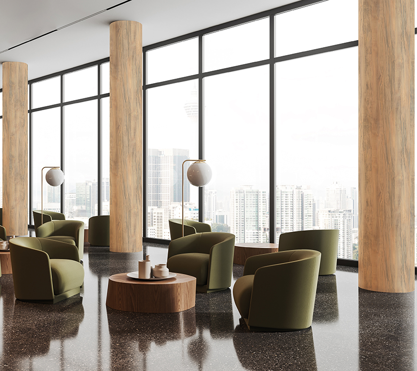 MONARC Interior Wall Panels with Natural Finishes | MONARC